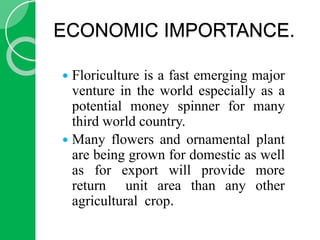 Floriculture | PPTX