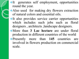 Floriculture | PPTX