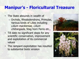 Floriculture - its status and prospects in Manipur, India | PPTX