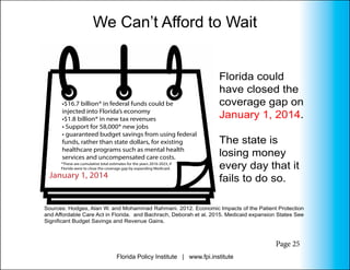 Florida Medicaid Expansion Chartbook | PDF