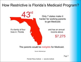 Florida Medicaid Expansion Chartbook | PDF