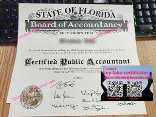 Florida CPA certificate | PPT