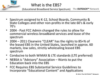 Florida Educational Broadband Service (EBS) Network | PPS