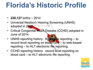 State of Florida Newborn Screening presentation to APHL Health IT ...