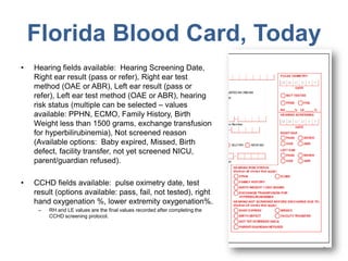 State of Florida Newborn Screening presentation to APHL Health IT ...