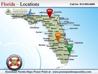 Florida Maps Power Point Templates | PPT