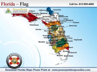 Florida Maps Power Point Templates | PPT