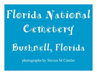 Florida National Cemetery | PPT