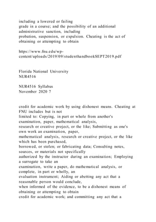 Florida national university | DOCX