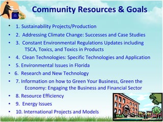 Florida Pollution Prevention Round Table | PPT