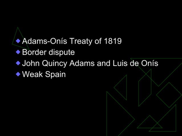 Florida Purchase Treaty | PPT
