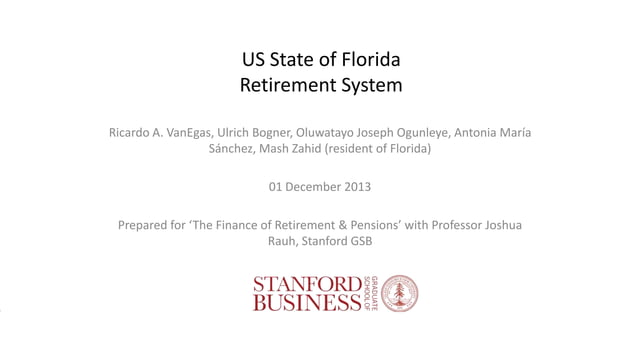 Florida retirement system project | PPT