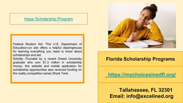 Florida scholarship programs | PPT