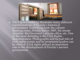 Florida’s historic capitol | PPTX | National & Civic Holidays | Holidays