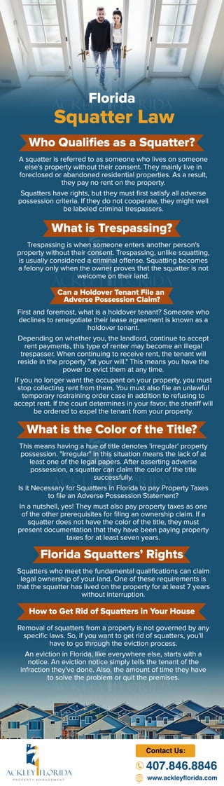 Florida Squatter Law | PDF Florida Squatter Law | PDF