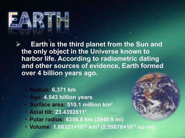 Earth (What is Earth???) | PPT