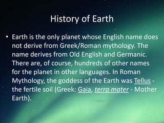 Earth (What is Earth???) | PPT
