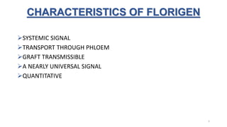 Florigen concept | PPTX