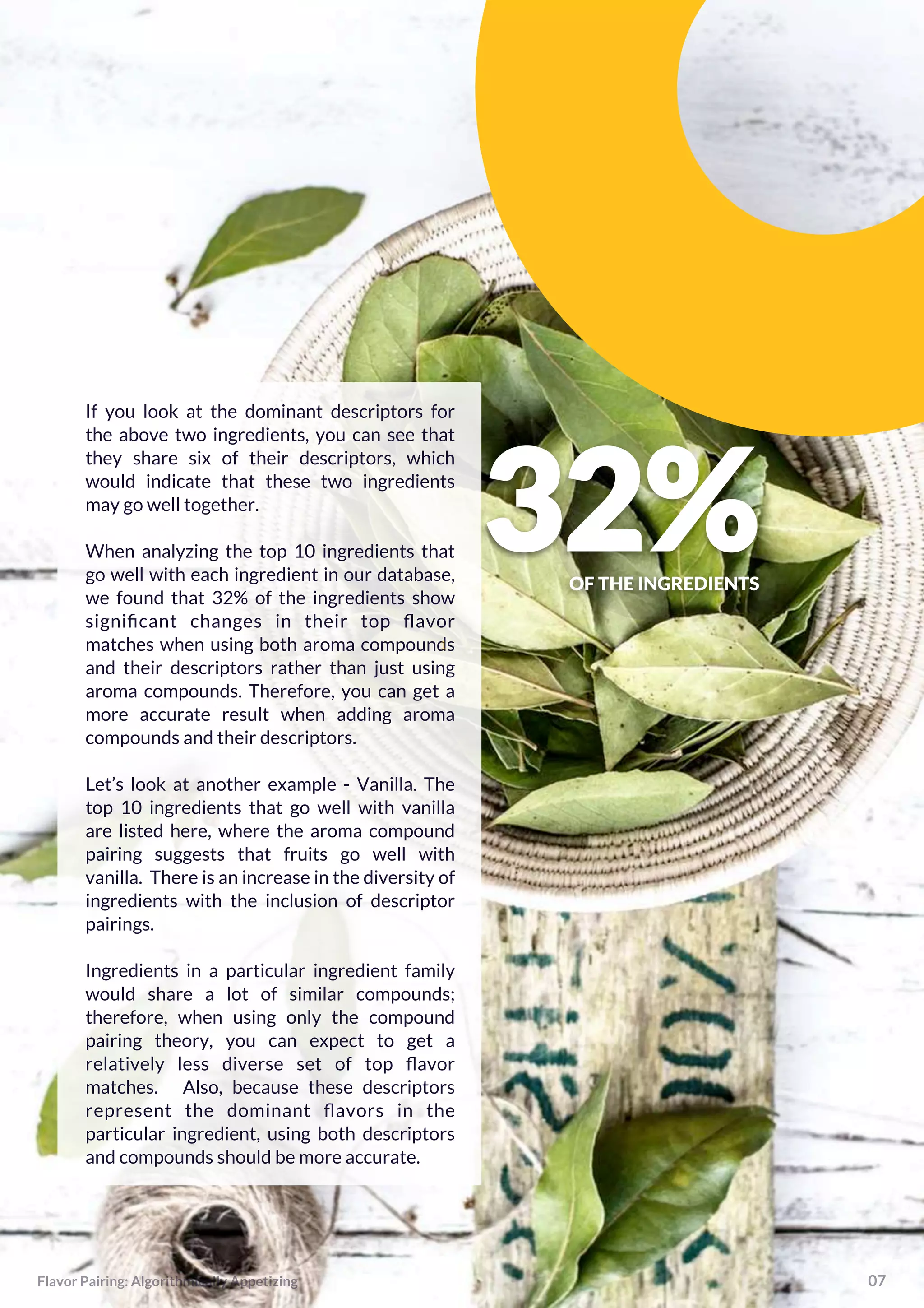 Let's Talk Flavor Pairing! | PDF