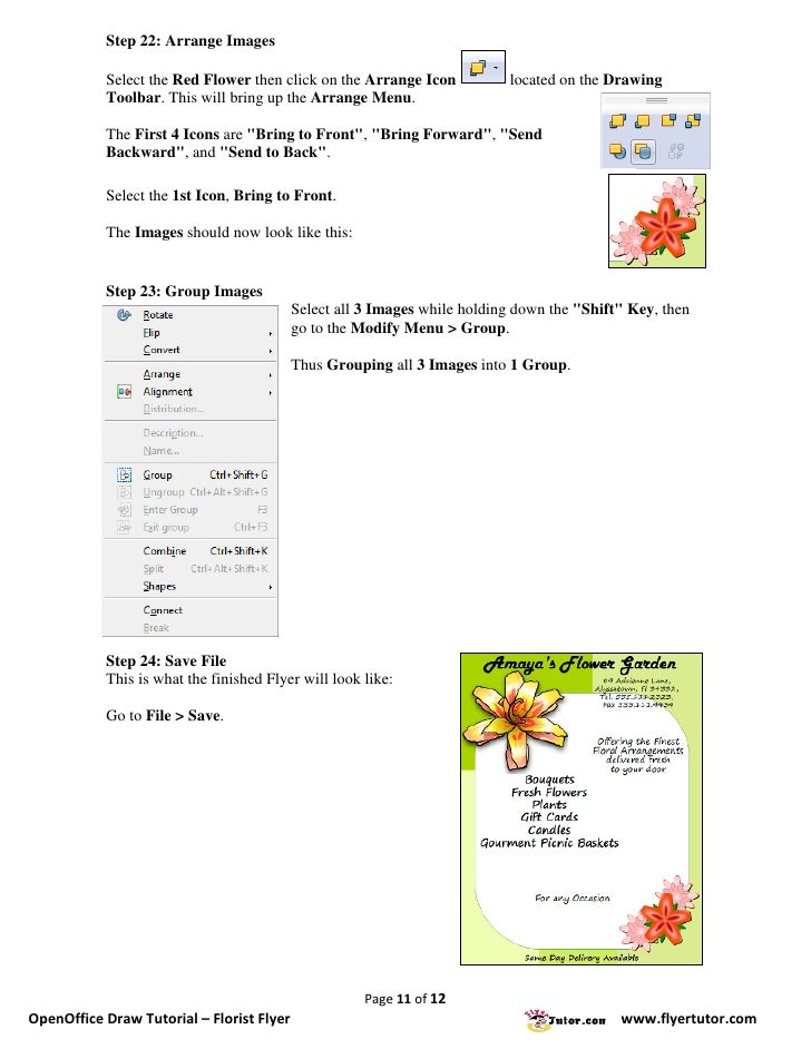 Using openoffice draw tutorial - vetkse