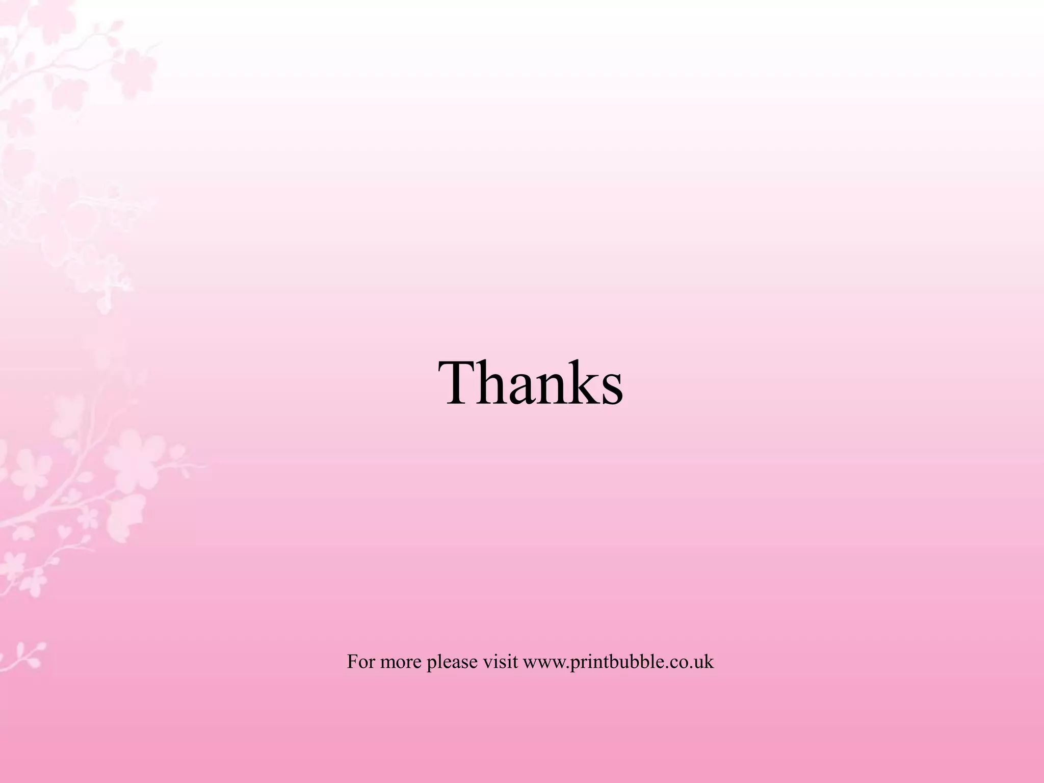 Florist message cards | PPTX