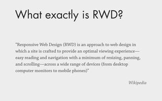 Responsive Design Presentation | PDF