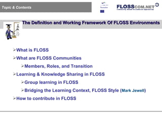 FLOSSCom Workshop Greece | PPT