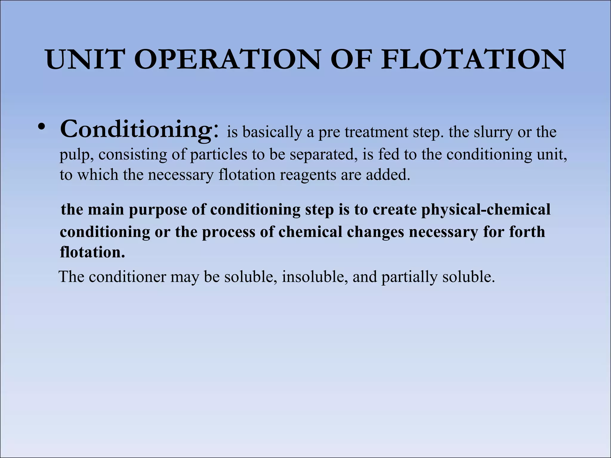 Flotation | PPT