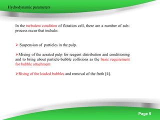 Flotation mecanism | PPTX