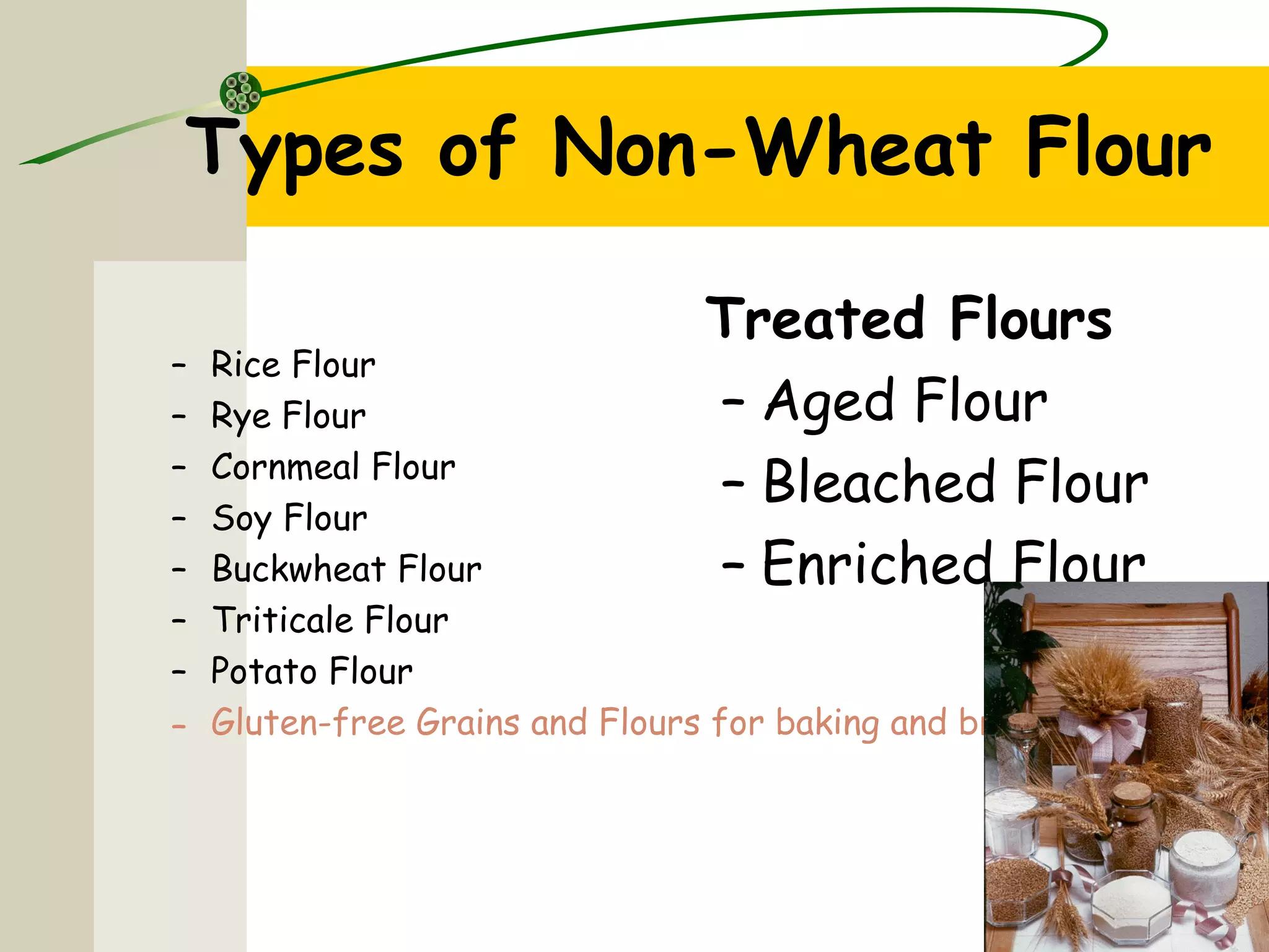 Flour and flour mixtures | PPT