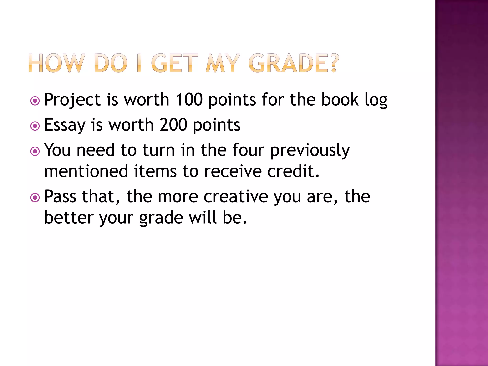 Flour baby project | PPTX