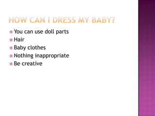 Flour baby project | PPTX