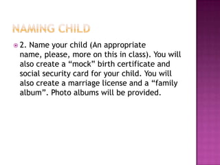 Flour baby project | PPTX