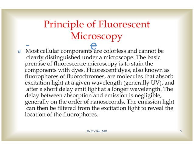 Advanced fluorescent microscopy power point | PPTX