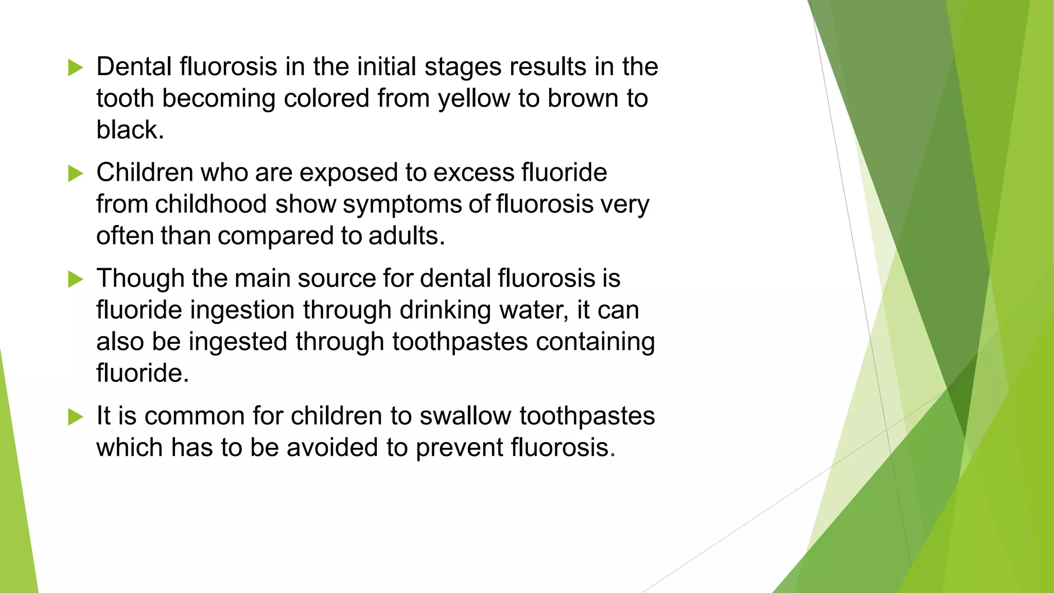 Flouride in ground water. (AMU SEMINAR) | PPTX