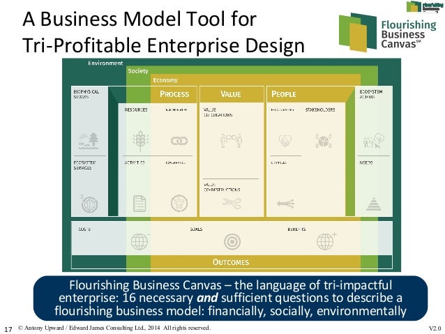 Flourishing Business Model Canvas Flourishing Business Model Canvas
