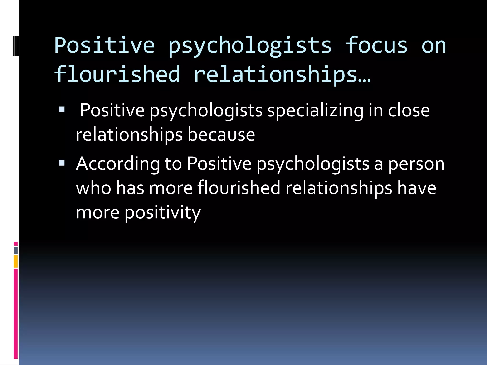 Flourishing relationships | PPTX