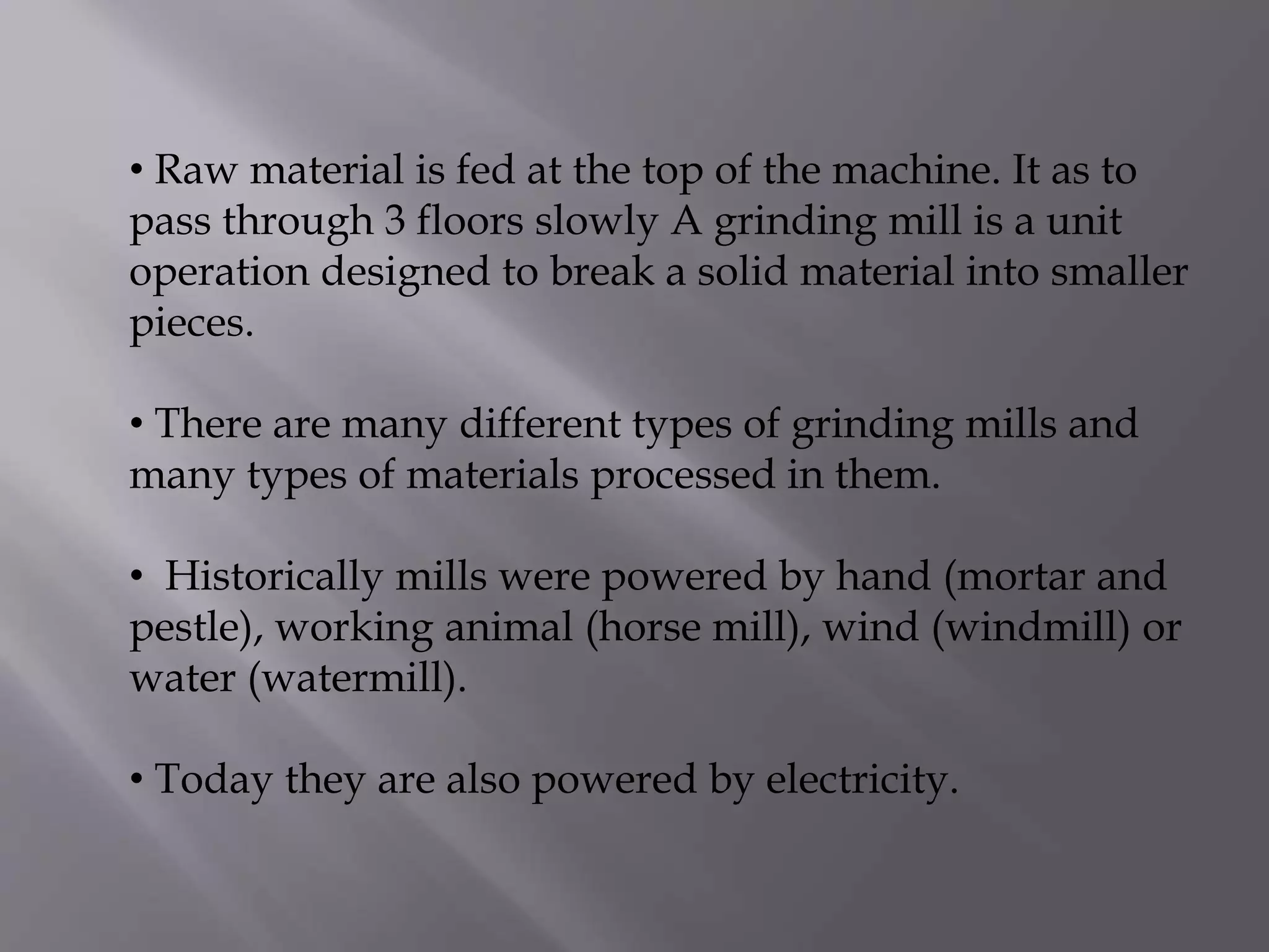Flour mill | PPTX