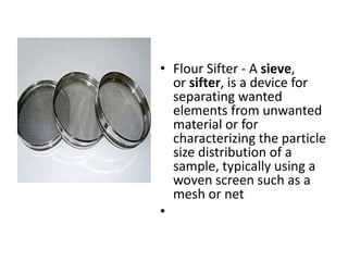 Flour Mixtures | PPTX