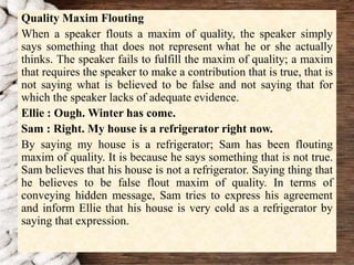 FLOUTING MAXIM.pdf | Books and Literature