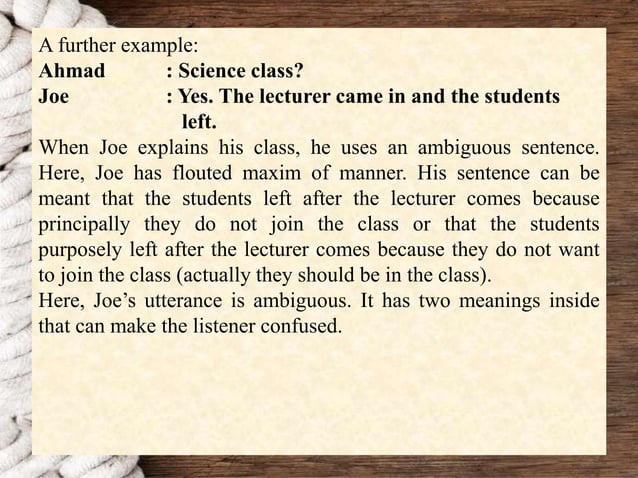 FLOUTING MAXIM.pdf | Books and Literature