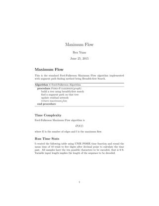 Maximum Flow | PDF