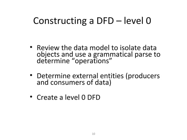 Flow Oriented Modeling Ppt