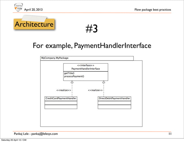 TYPO3 Flow package best practices | PPT