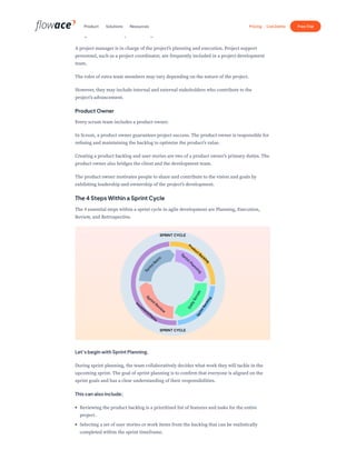 Agile Development: What is a Sprint Cycle? | PDF