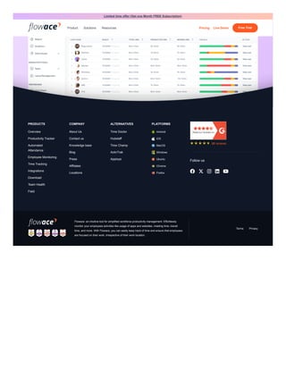 Apploye vs. Flowace: A Comparative Analysis | PDF