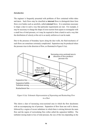 Flow around a bent duct theory | PDF