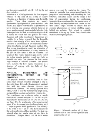 Flow around multiple_inline_circular_cylinders | PDF