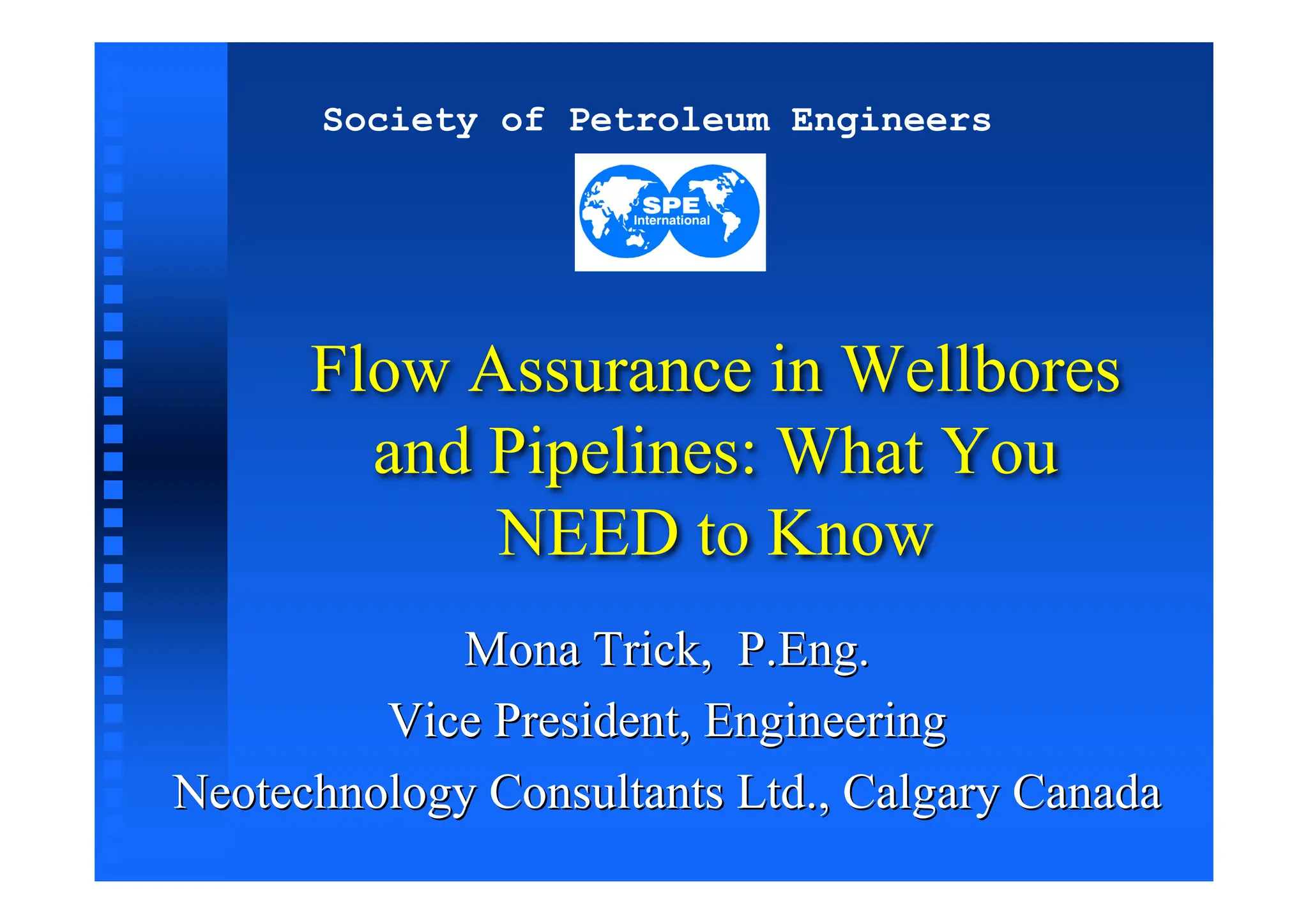 Flow Assurance in well bores and Pipelines | PDF