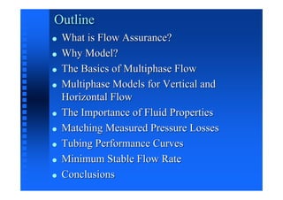 Flow Assurance in well bores and Pipelines | PDF